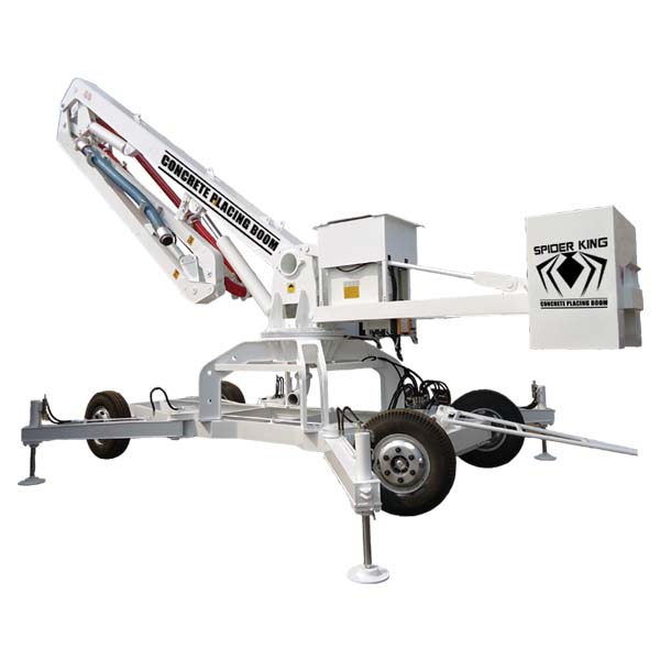 Spider Concrete Placing Boom With Wheels - 15M - Spider King SK15W ...